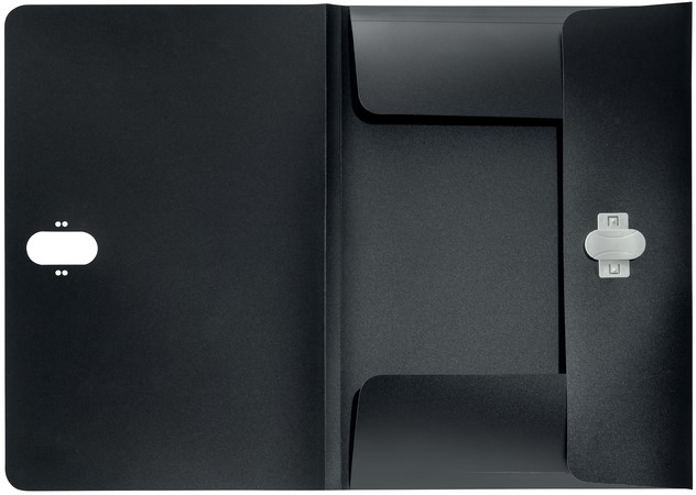 Dossiermap Leitz Recycle A4 3-kleps PP zwart Kantoormeubelen en ...